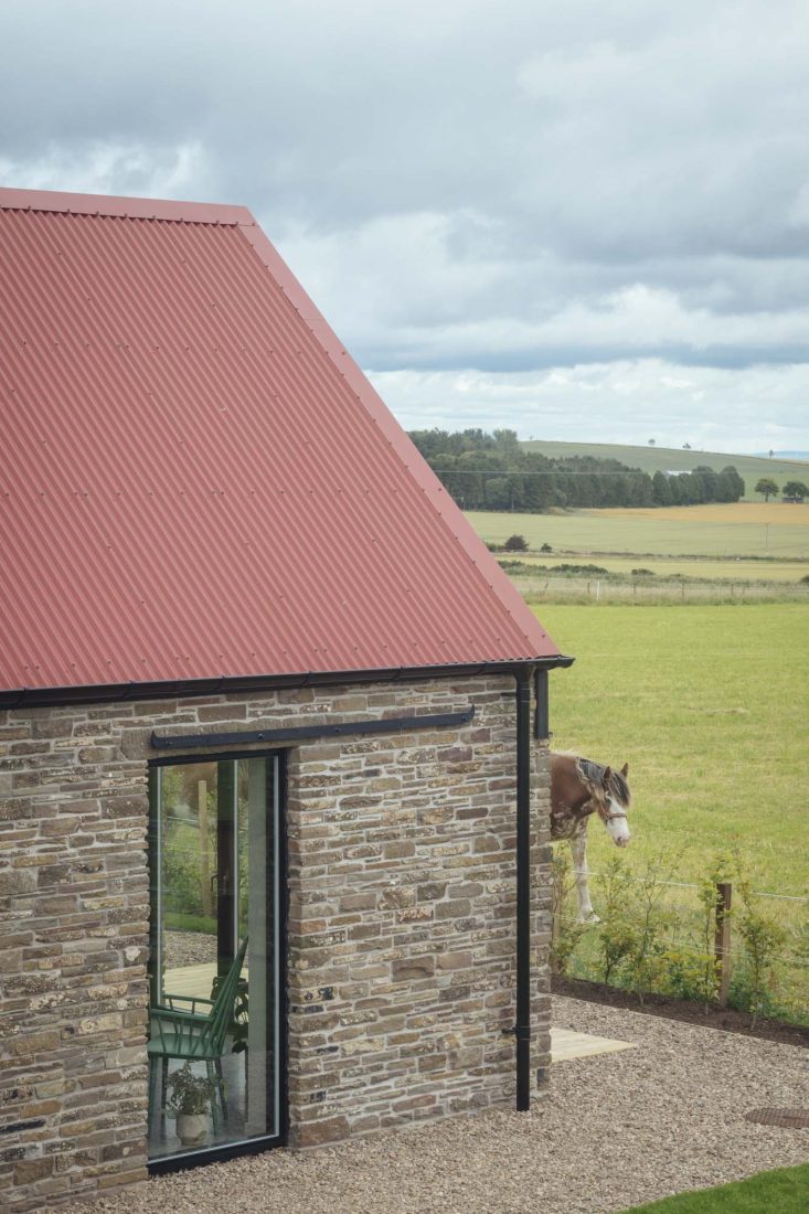 Loader Monteith completes three-bedroom home in rural Angus