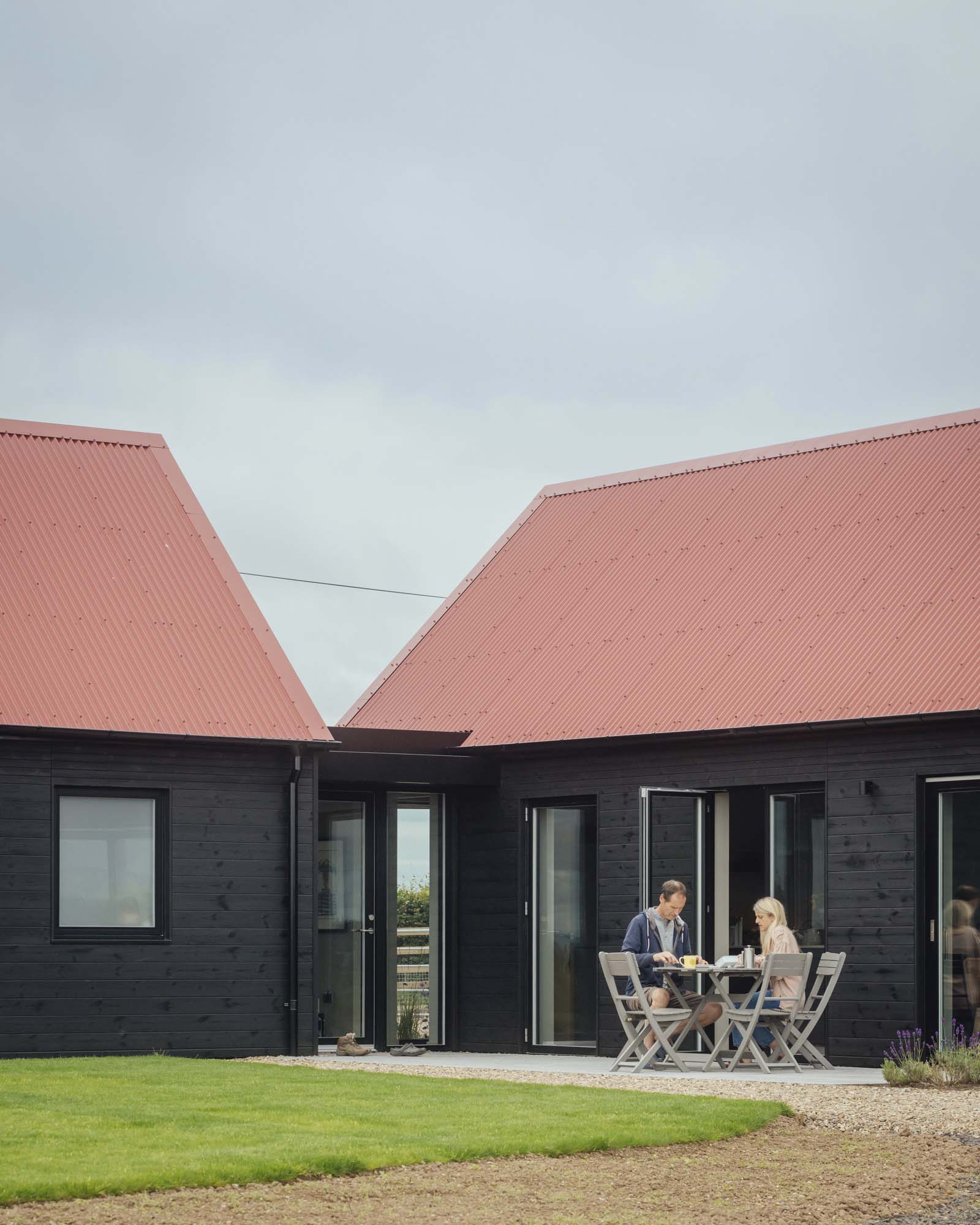Loader Monteith completes three-bedroom home in rural Angus