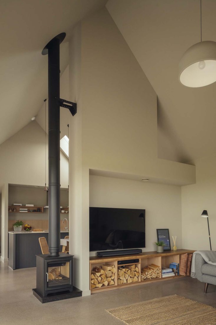 Loader Monteith completes three-bedroom home in rural Angus