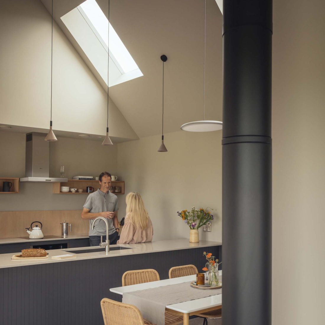 Loader Monteith completes three-bedroom home in rural Angus