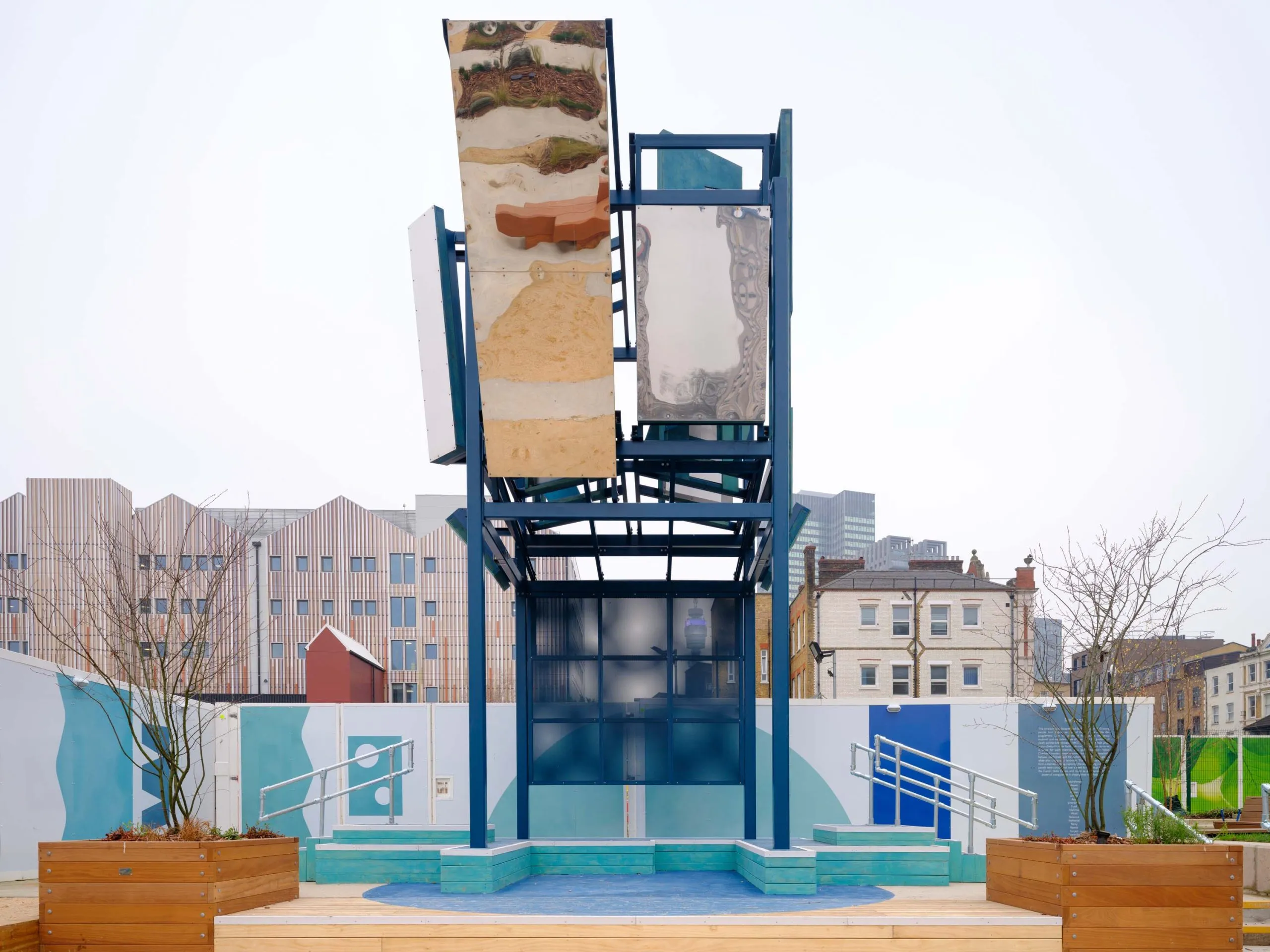MATT+FIONA and LDA Design lead co-design of pavilion and garden for Euston