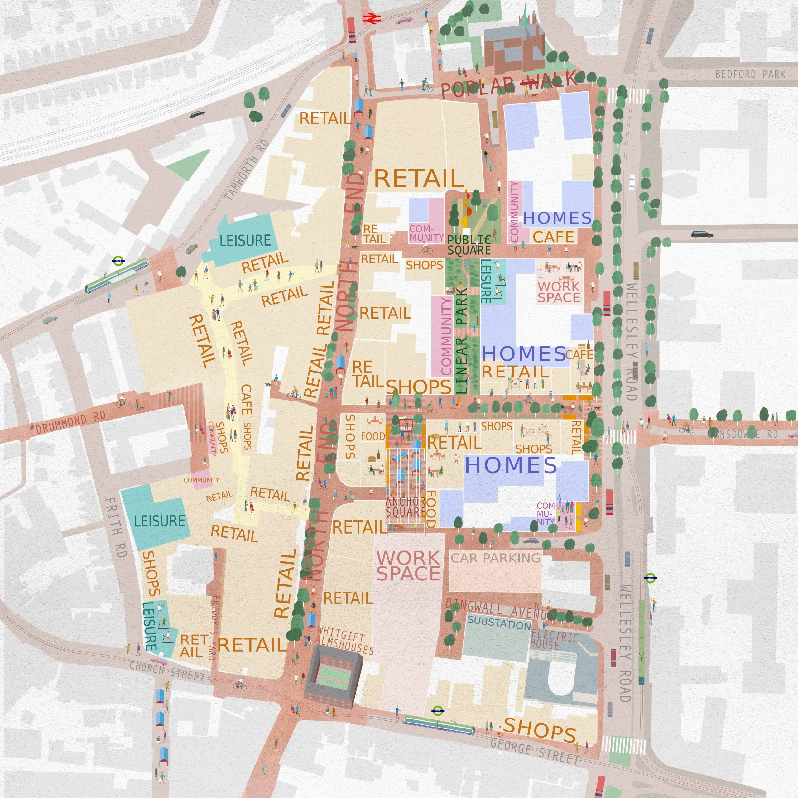 Croydon backs Allies and Morrison’s latest town centre masterplan