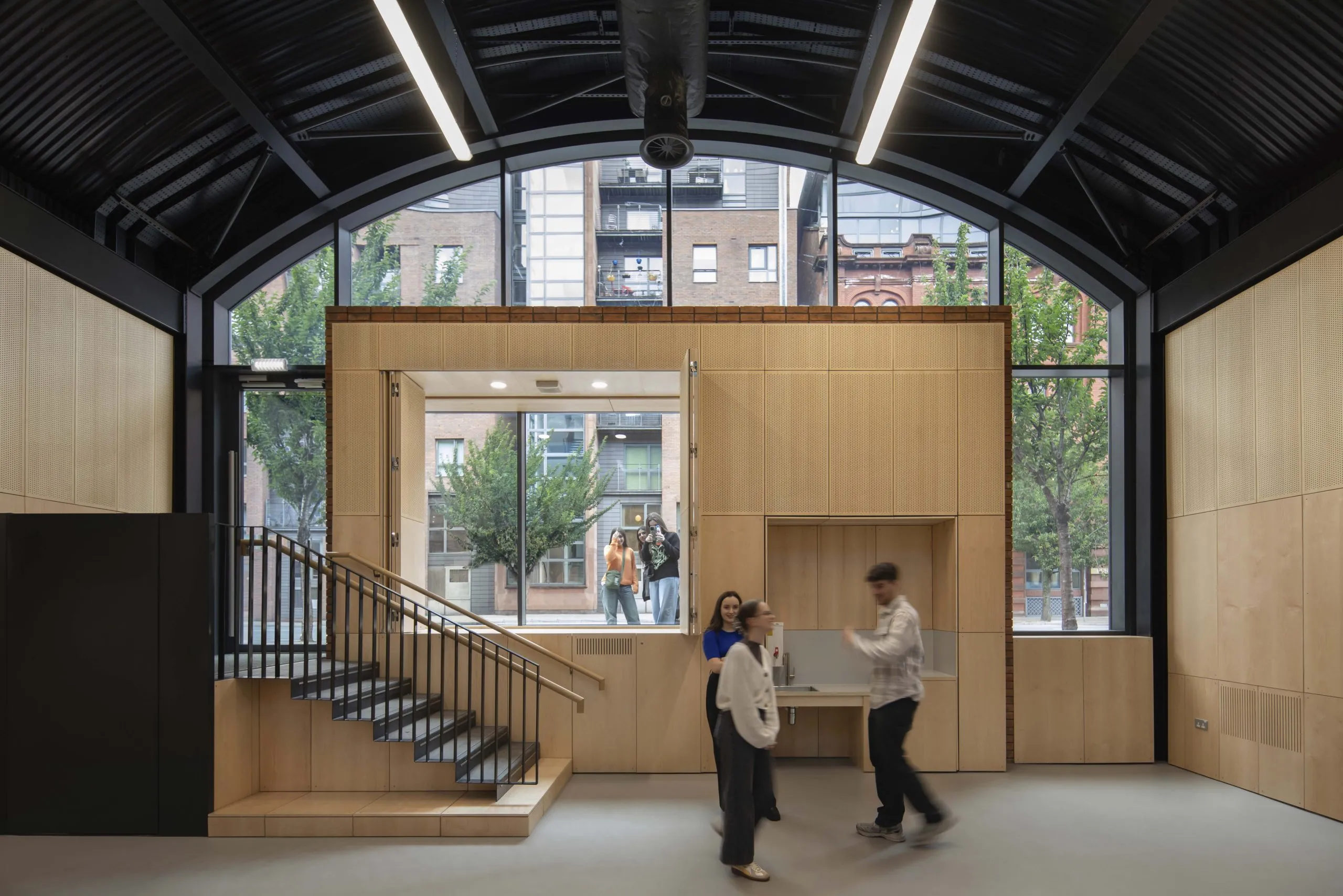 Jon Matthews Architects converts Manchester rail arches into arts spaces