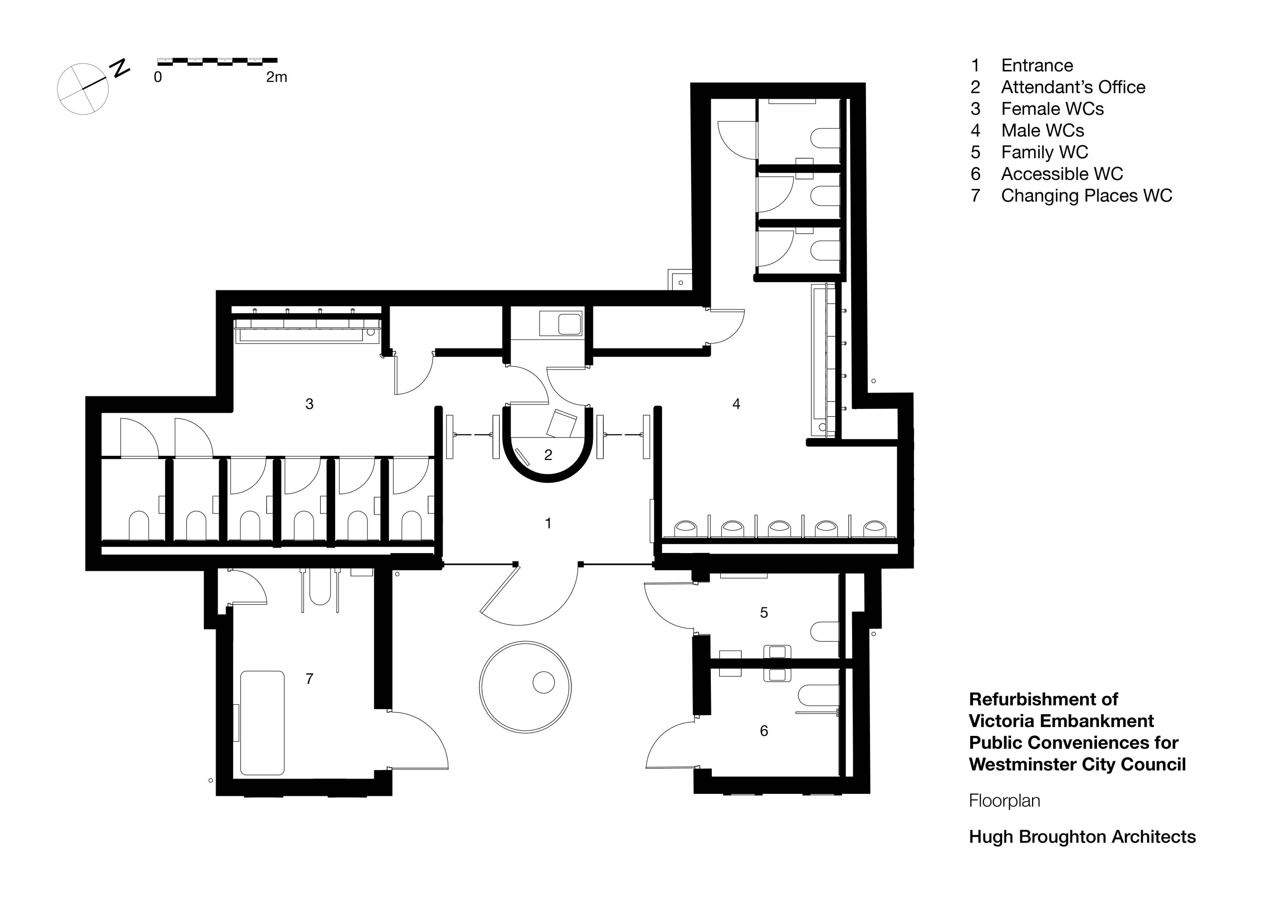 Hugh Broughton Architects completes first of Westminster public toilet ...