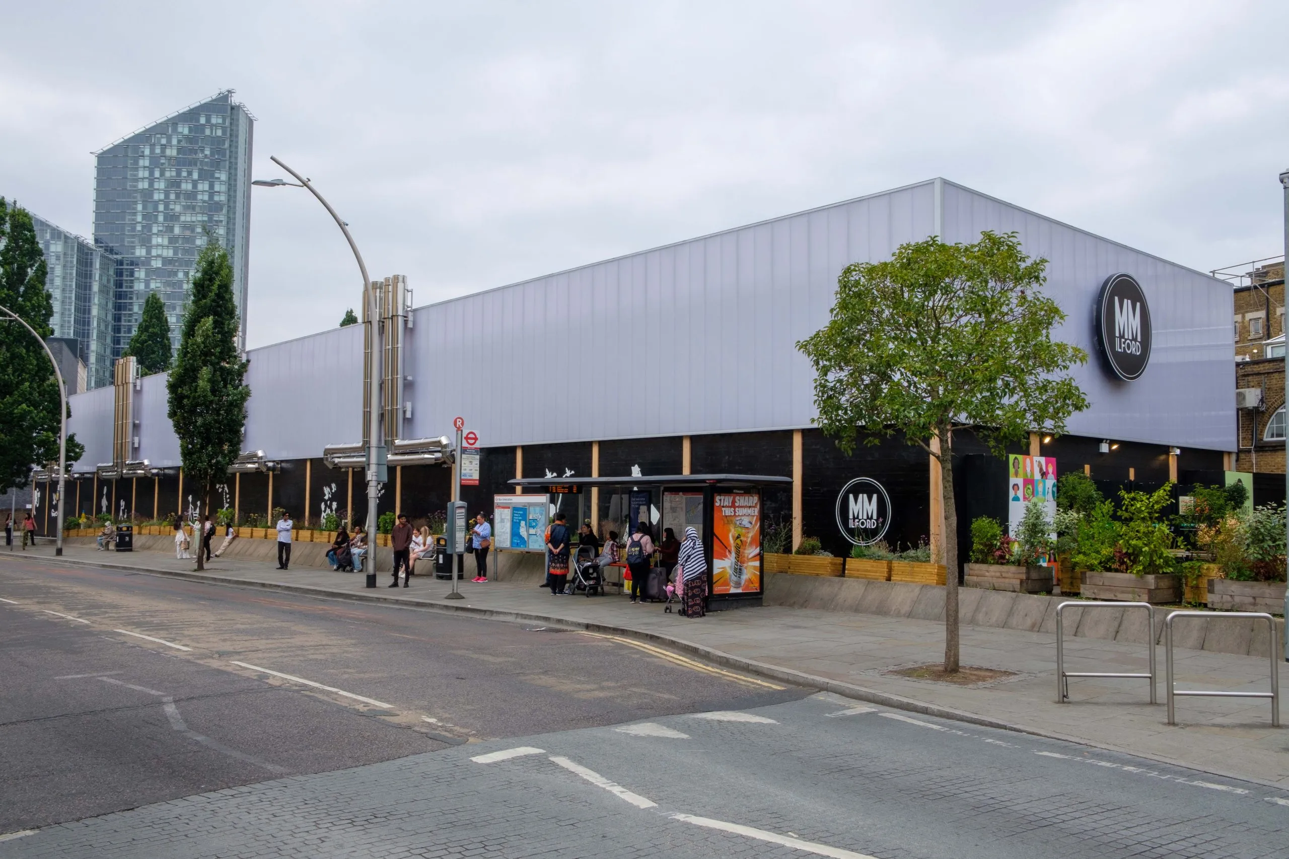 Designed for disassembly: Ilford’s demountable food market