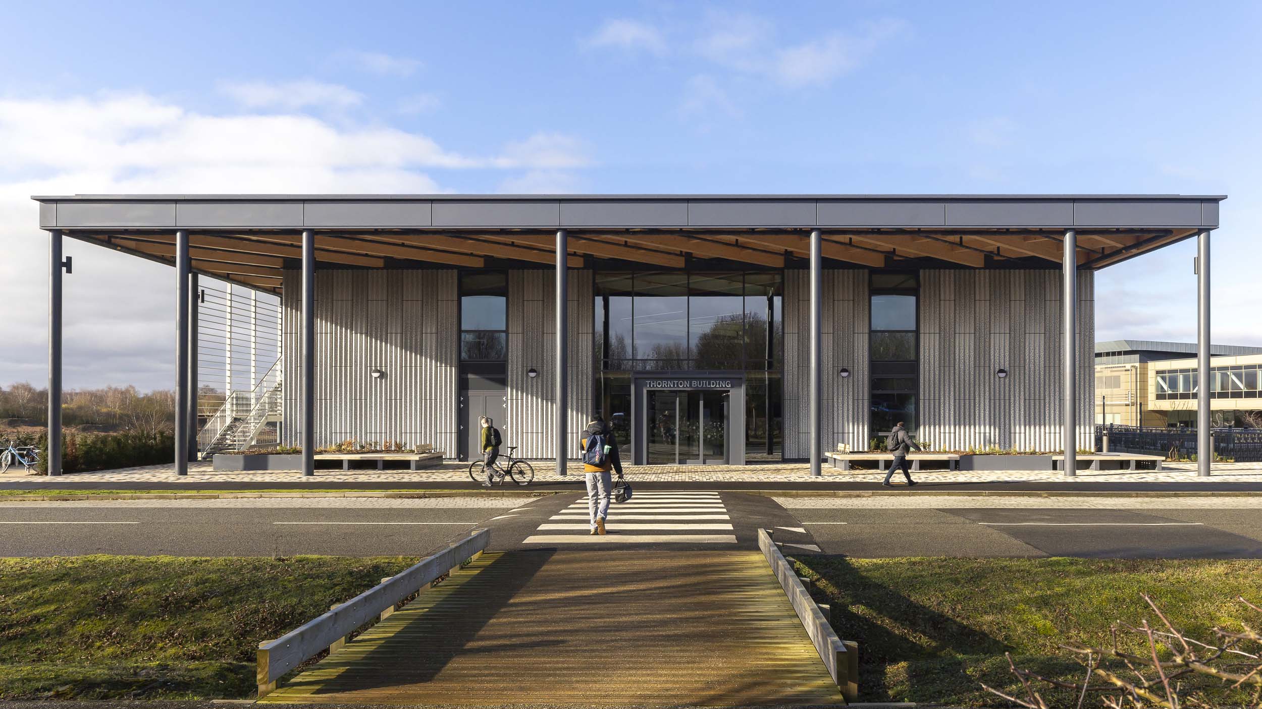 FCBS completes structural timber research building near Cambridge