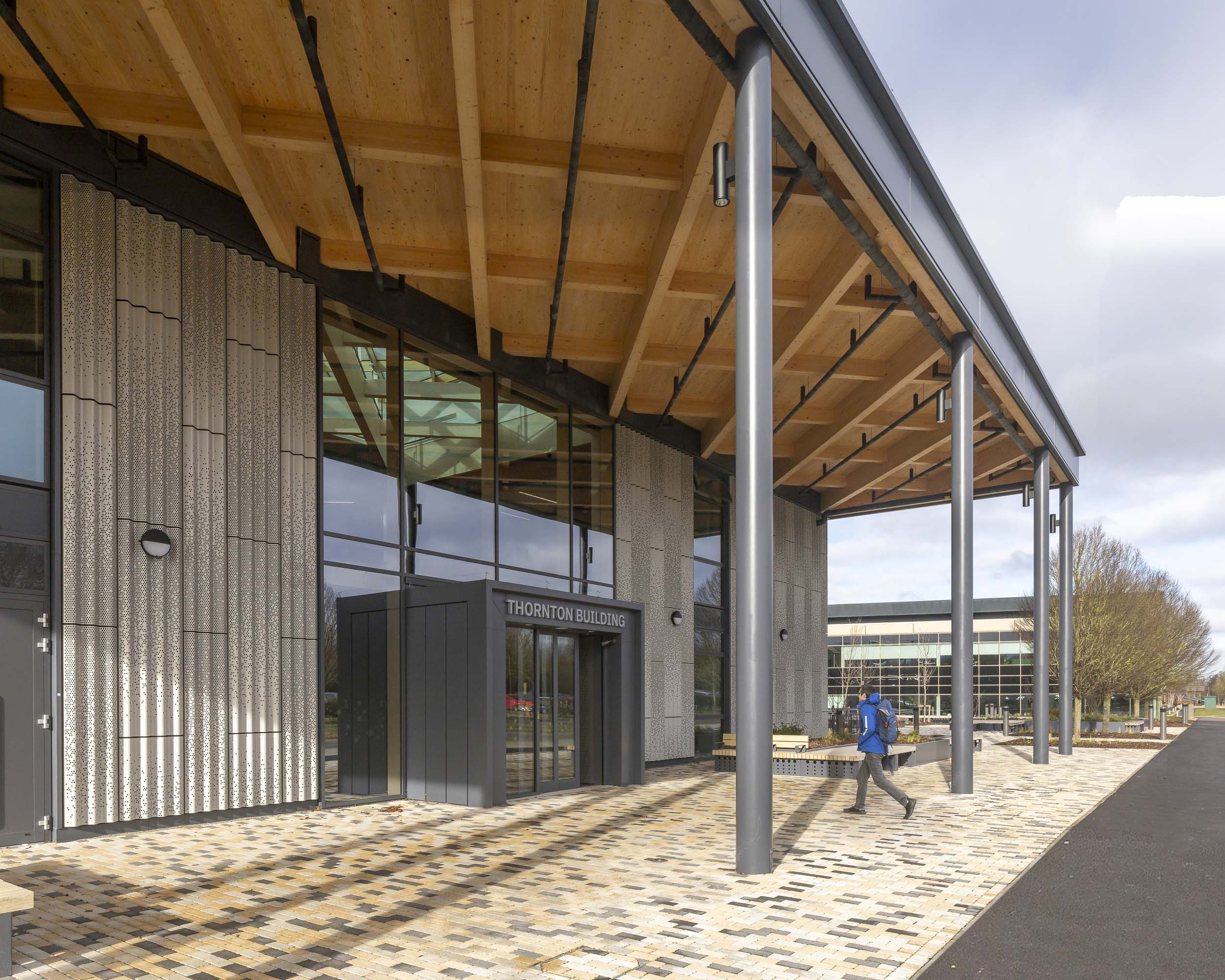 FCBS completes structural timber research building near Cambridge