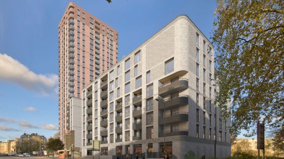 Cartwright Pickard secures approval for 26-storey tower at Swiss Cottage