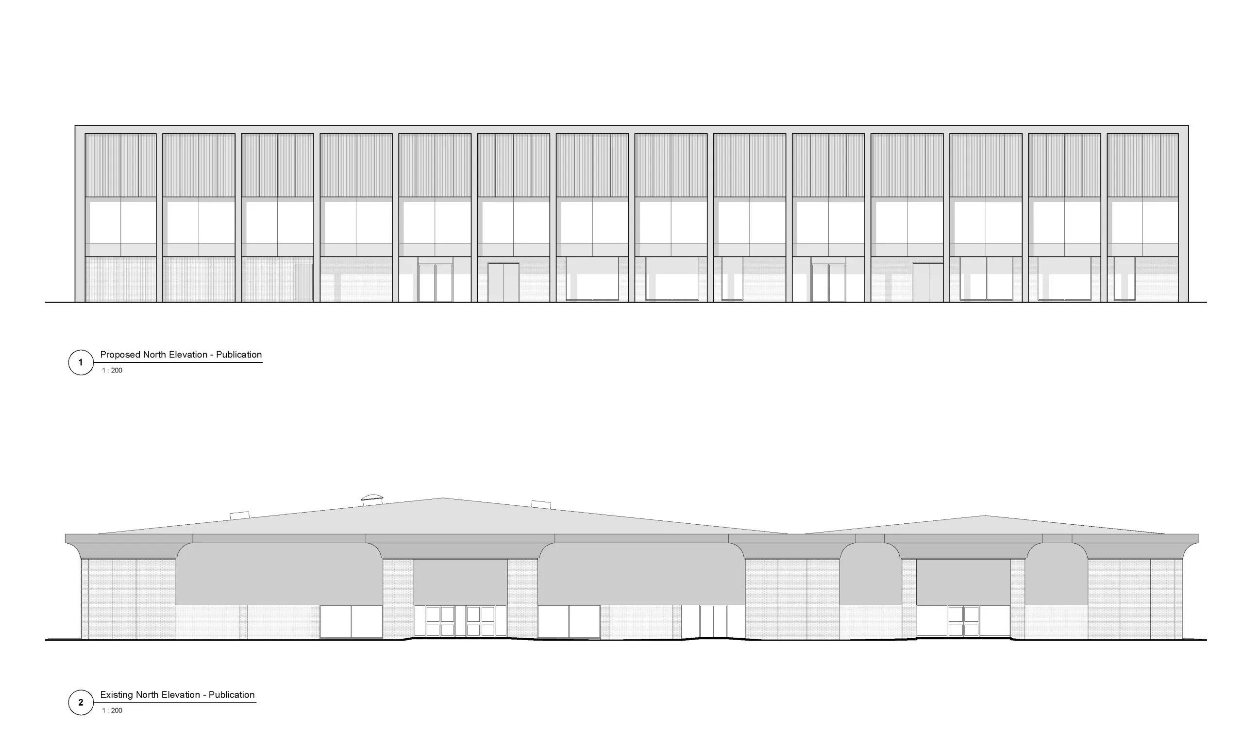 Crown Hall Elevation Ludwig Mies Van Der Rohe, Davide Adamo · S.R.