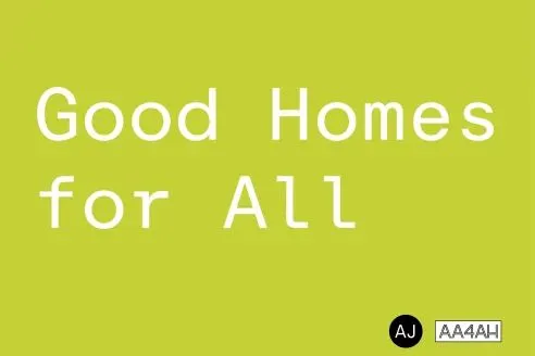 Good Homes for All – The Architects’ Journal