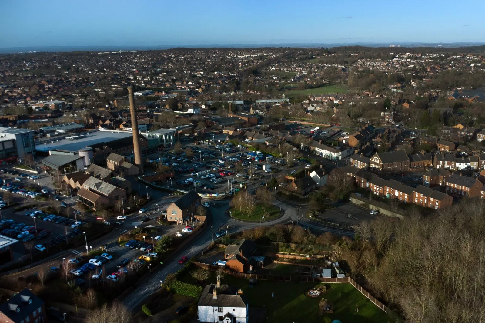 Swadlincote town centre, Derbyshire
