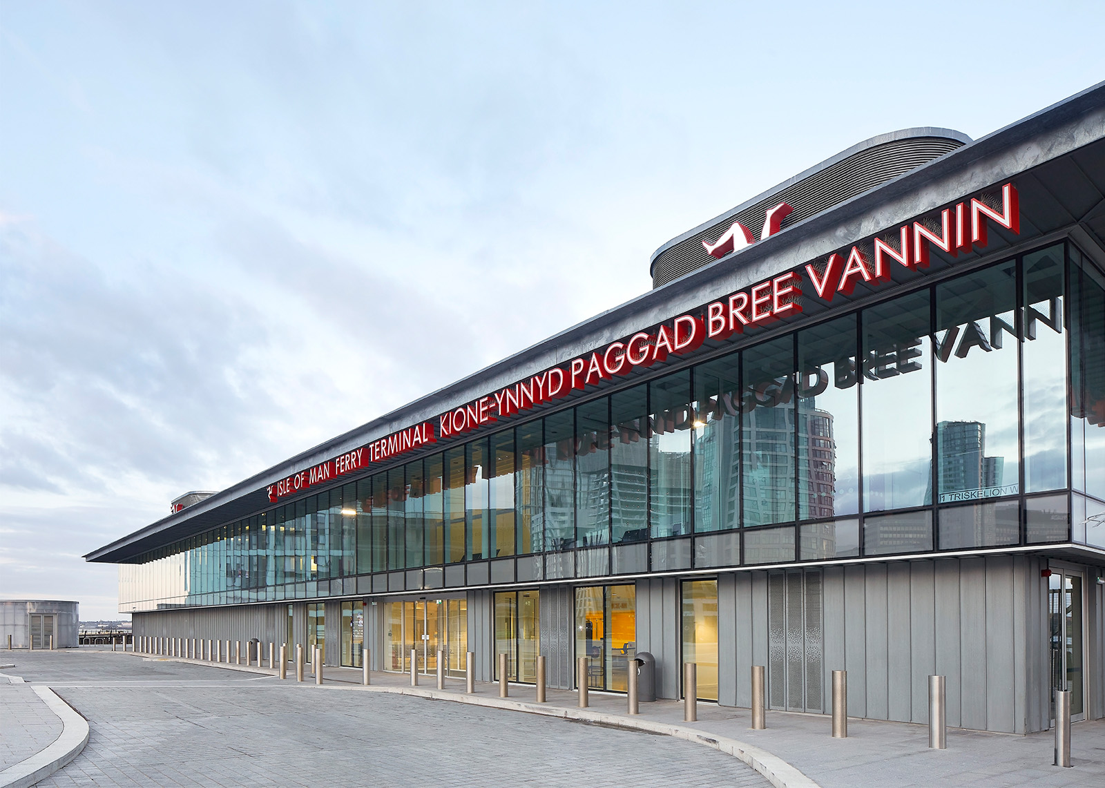 The Manser Practice completes ferry terminal at Liverpool docks