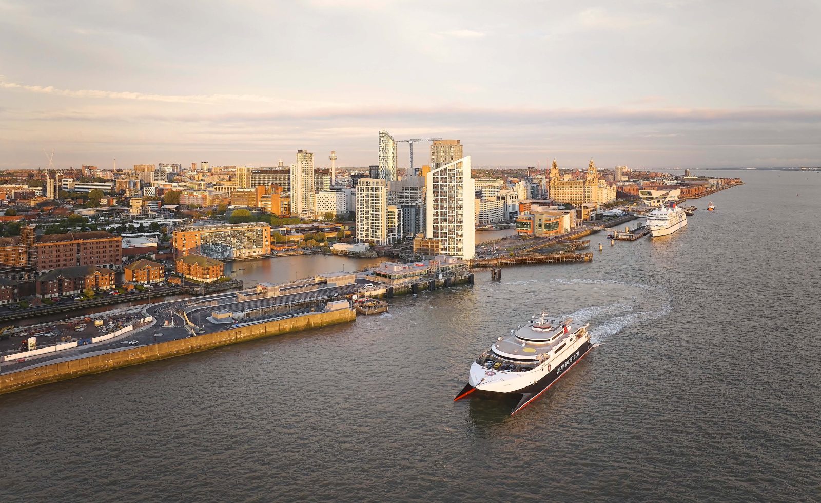The Manser Practice completes ferry terminal at Liverpool docks