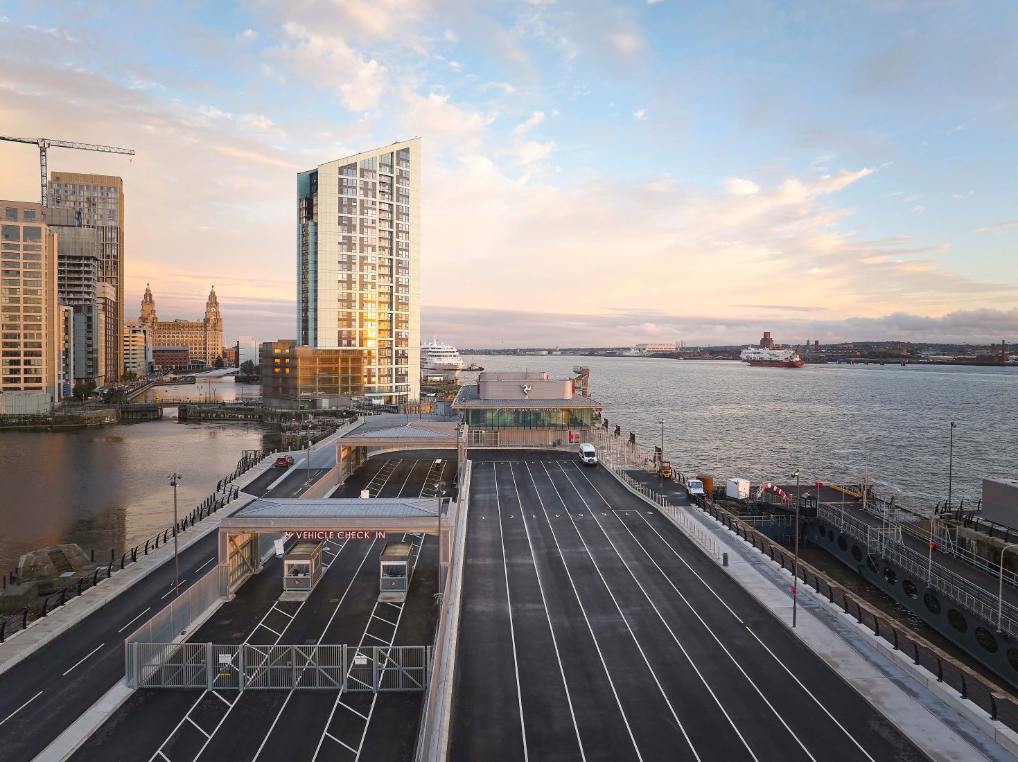 The Manser Practice completes ferry terminal at Liverpool docks