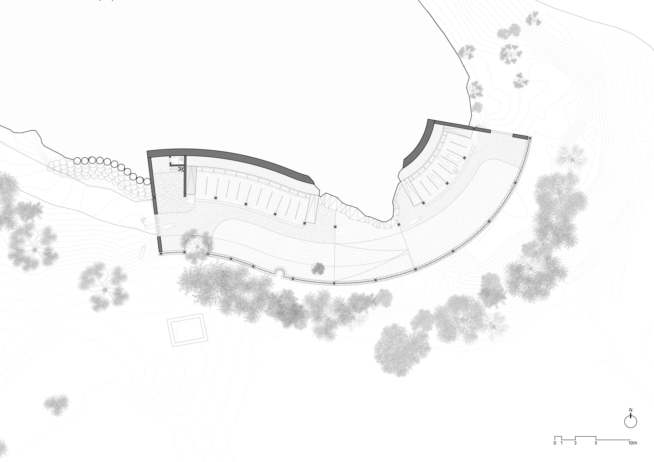 Studio Saar completes cowshed made from reclaimed materials