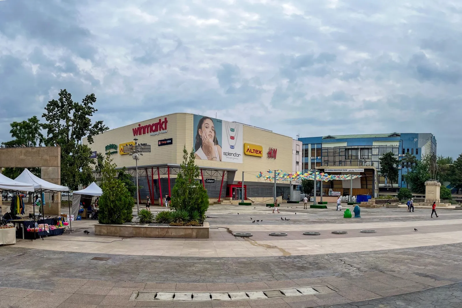 Tulcea square, Romania