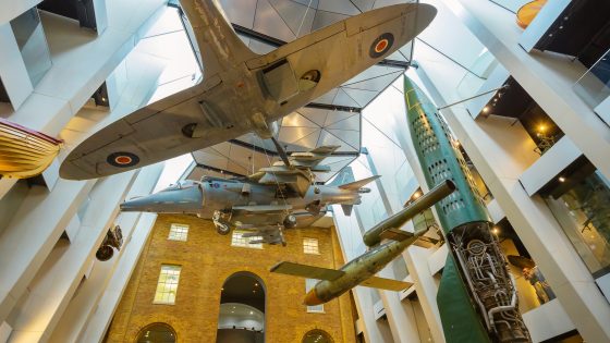 Imperial War Museum London level 4 and 5 galleries