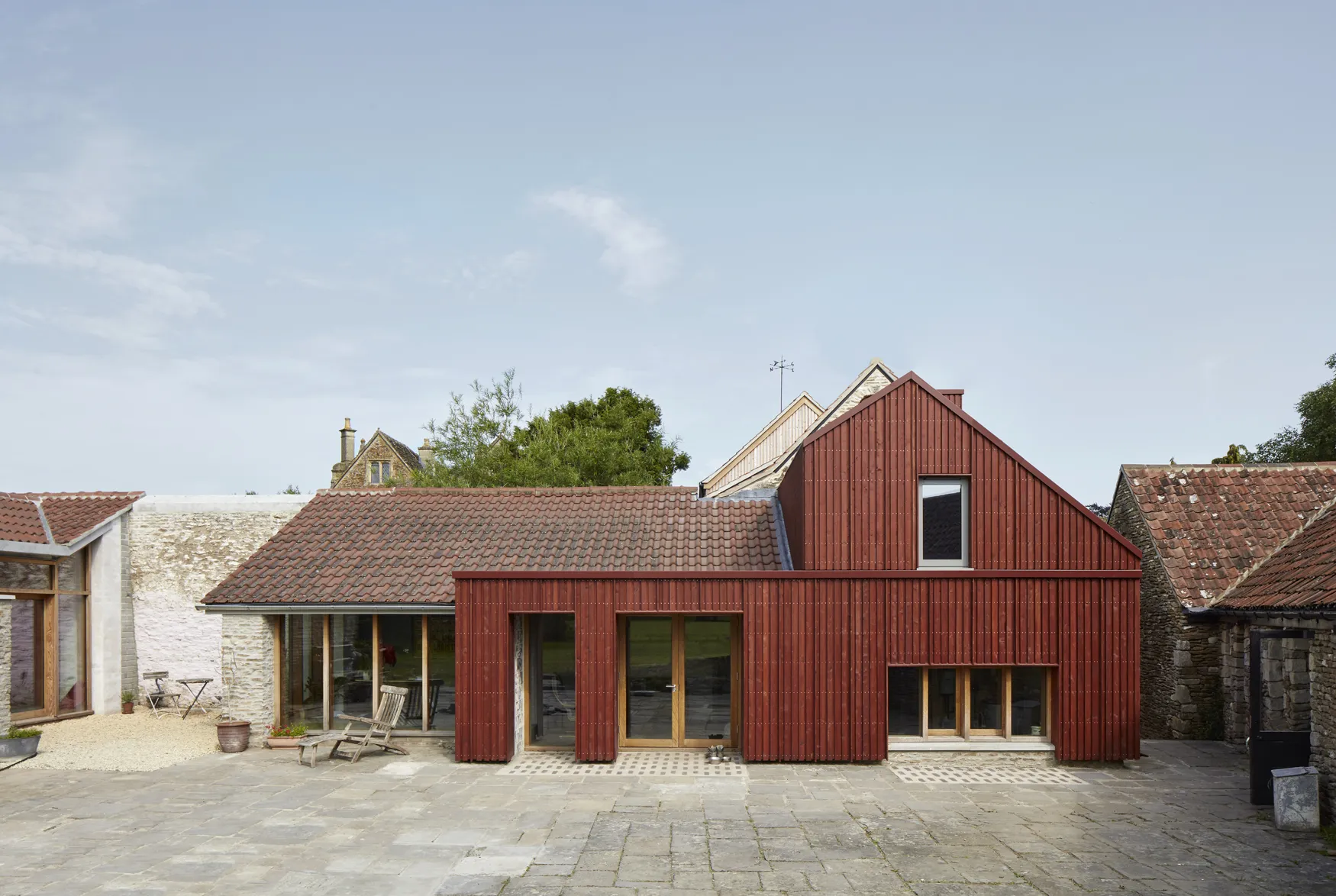Tuckey Design Studio reworks historic hall as recording studio and home