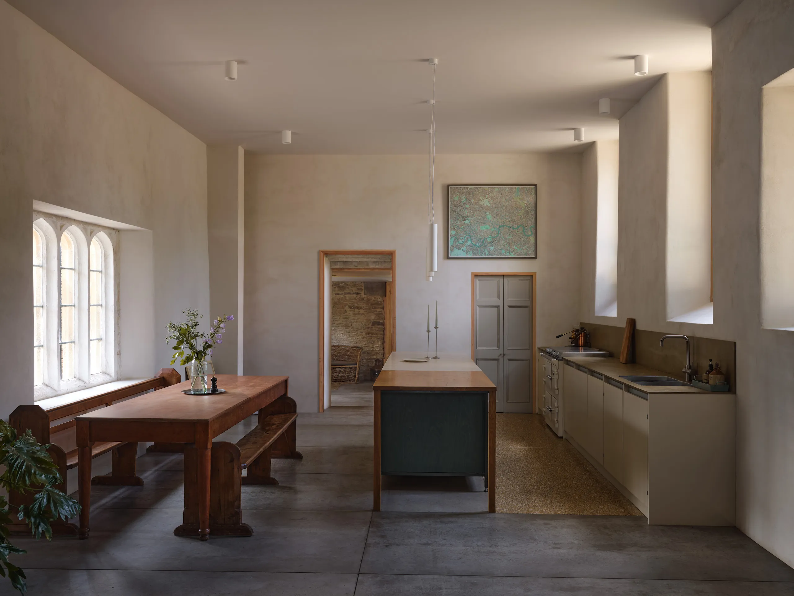 Tuckey Design Studio reworks historic hall as recording studio and home