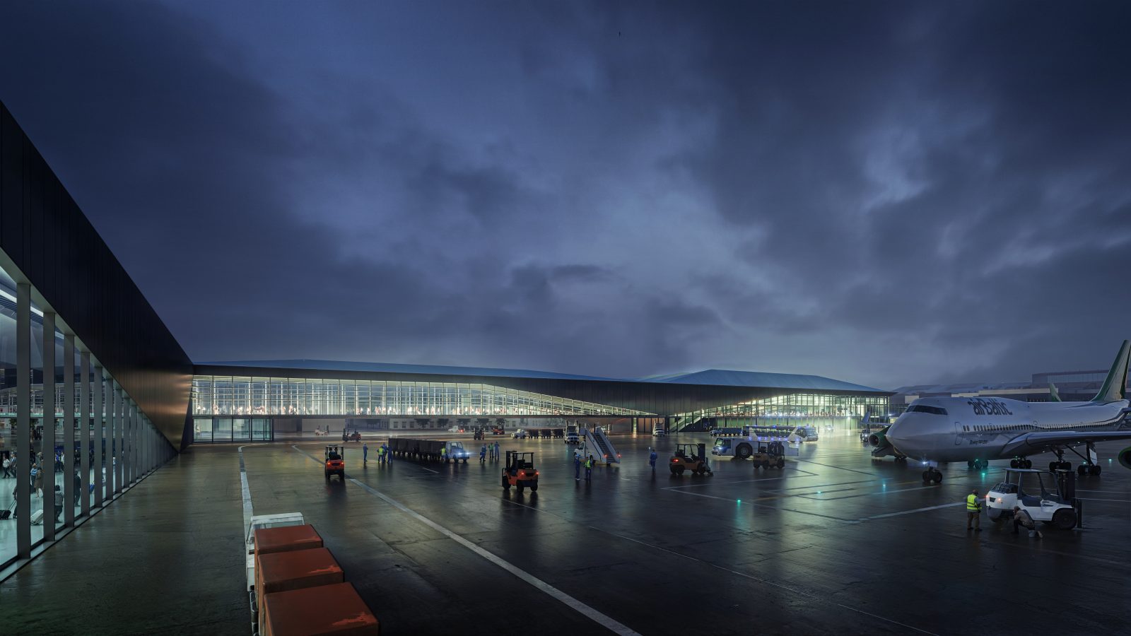 ZHA wins second major Vilnius transport contest with airport victory