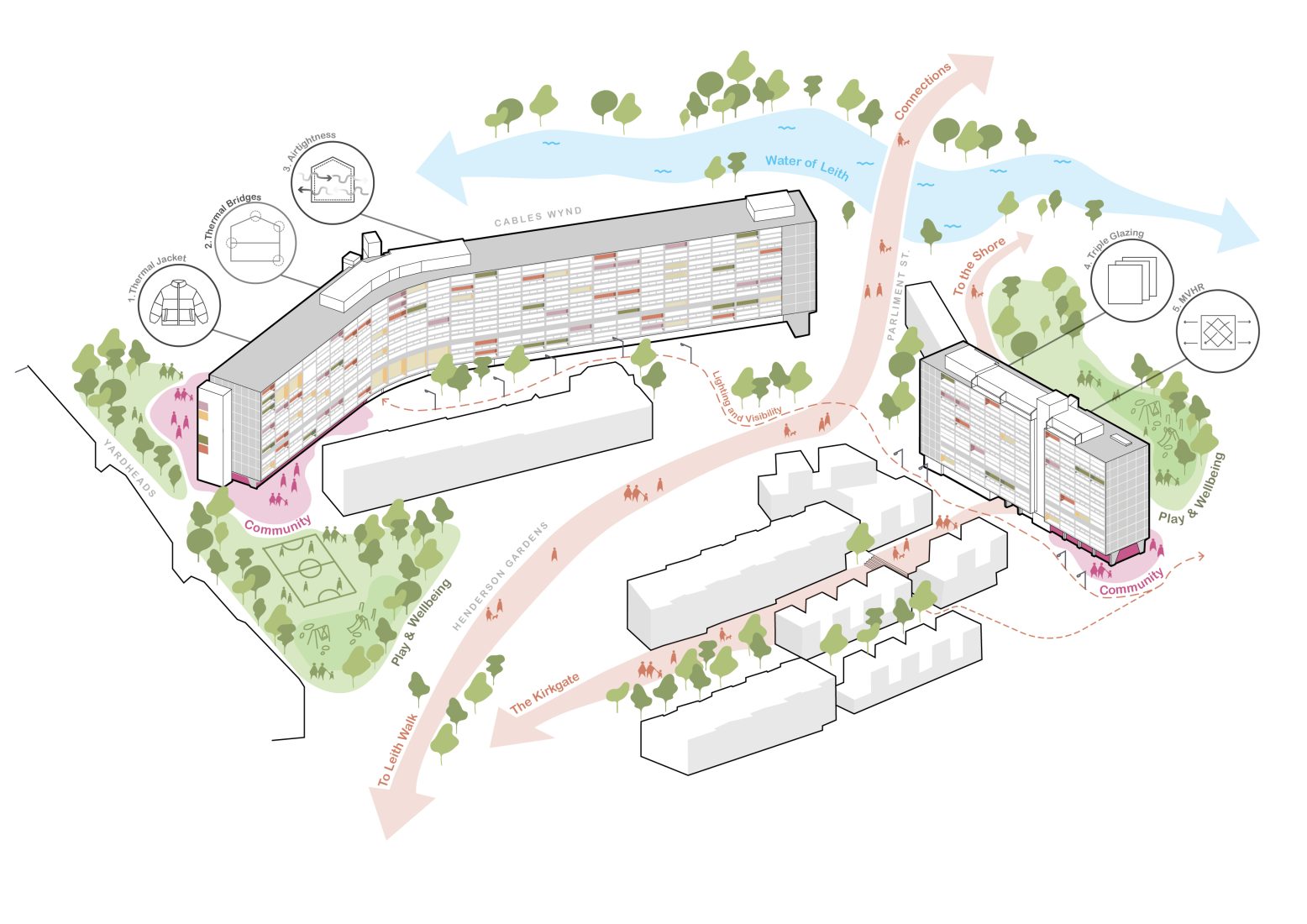 Collective Architecture gets OK to retrofit Brutalist Edinburgh housing ...