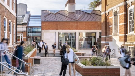 Jestico + Whiles’ Arts-and-Crafts rework of St Paul’s Girls’ School ...