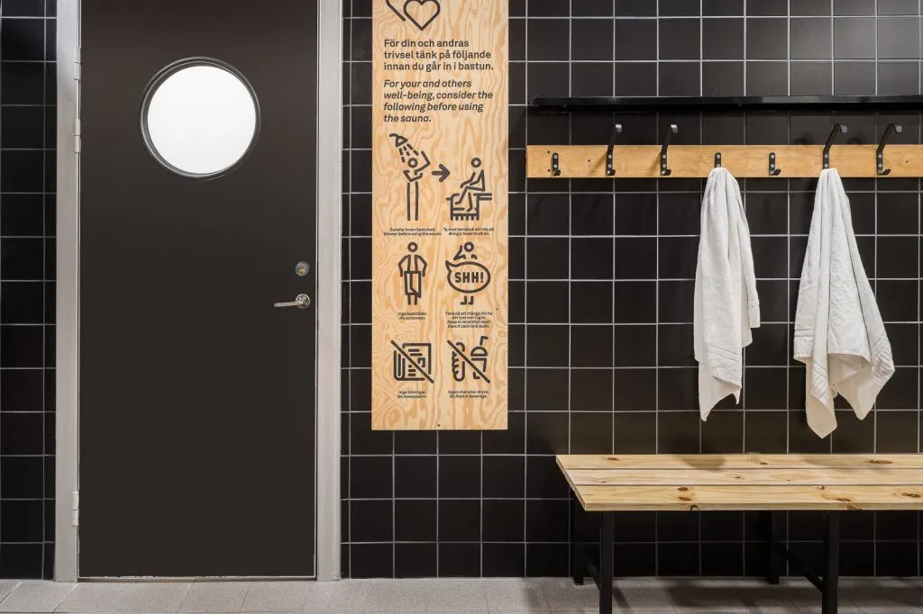 How can we design functional, safe and inclusive changing rooms?
