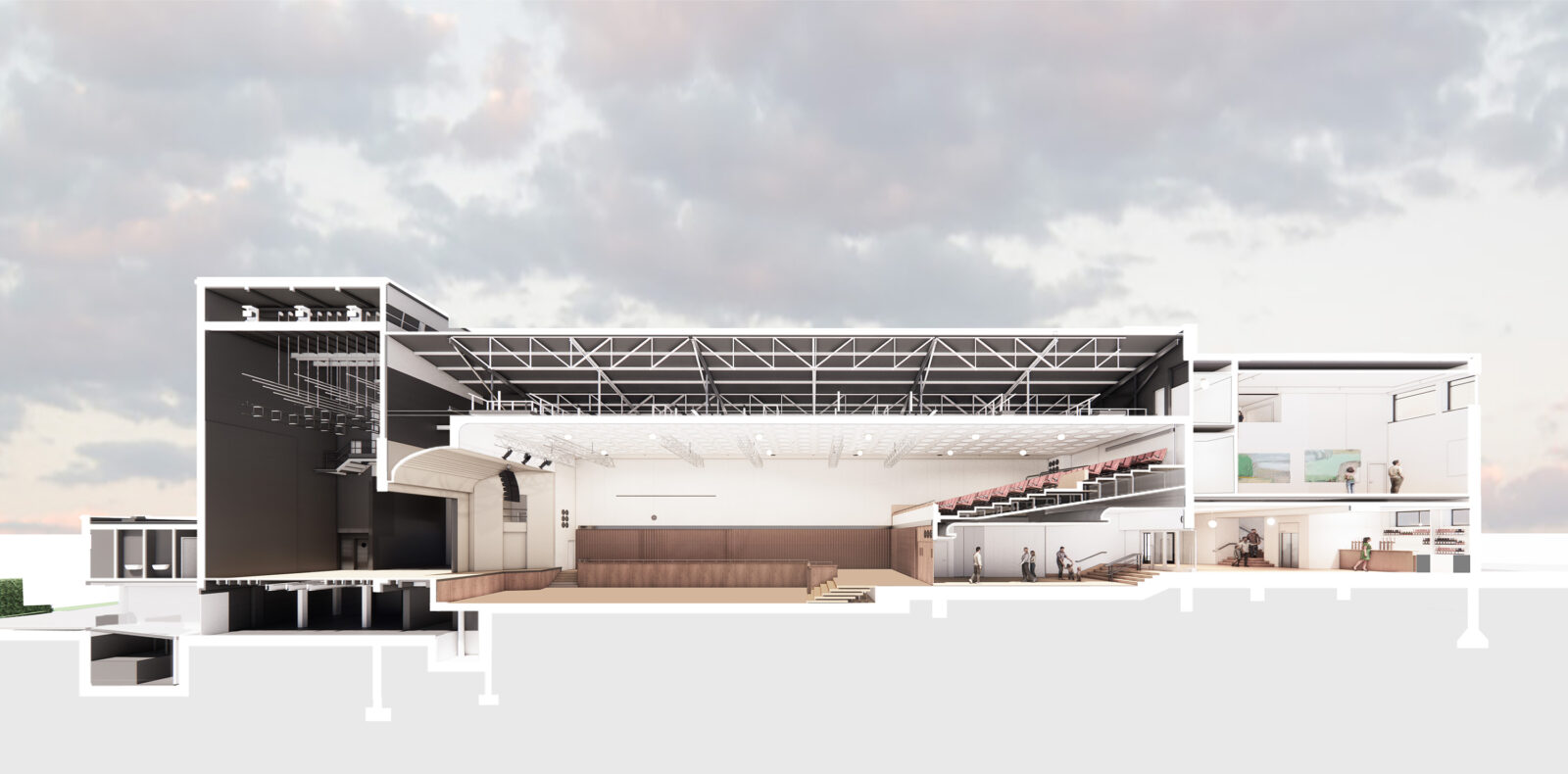 Haworth Tompkins reveals plans to revamp iconic De La Warr Pavilion