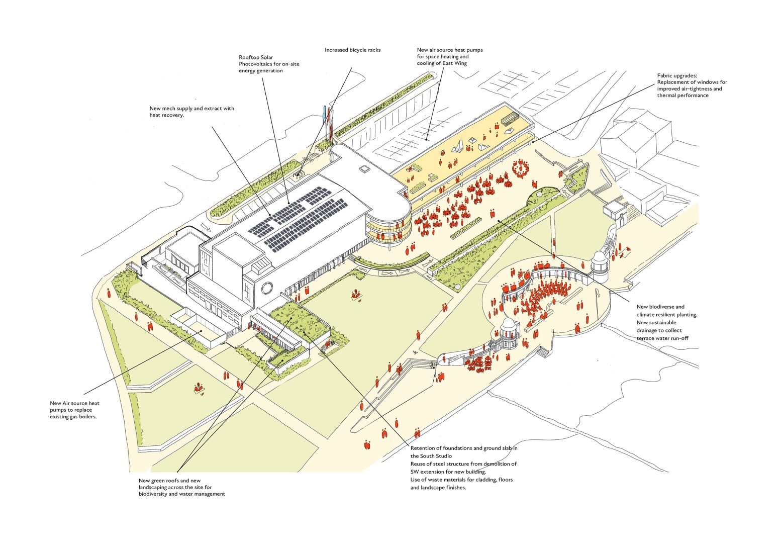 Haworth Tompkins wins approval to revamp iconic De La Warr Pavilion