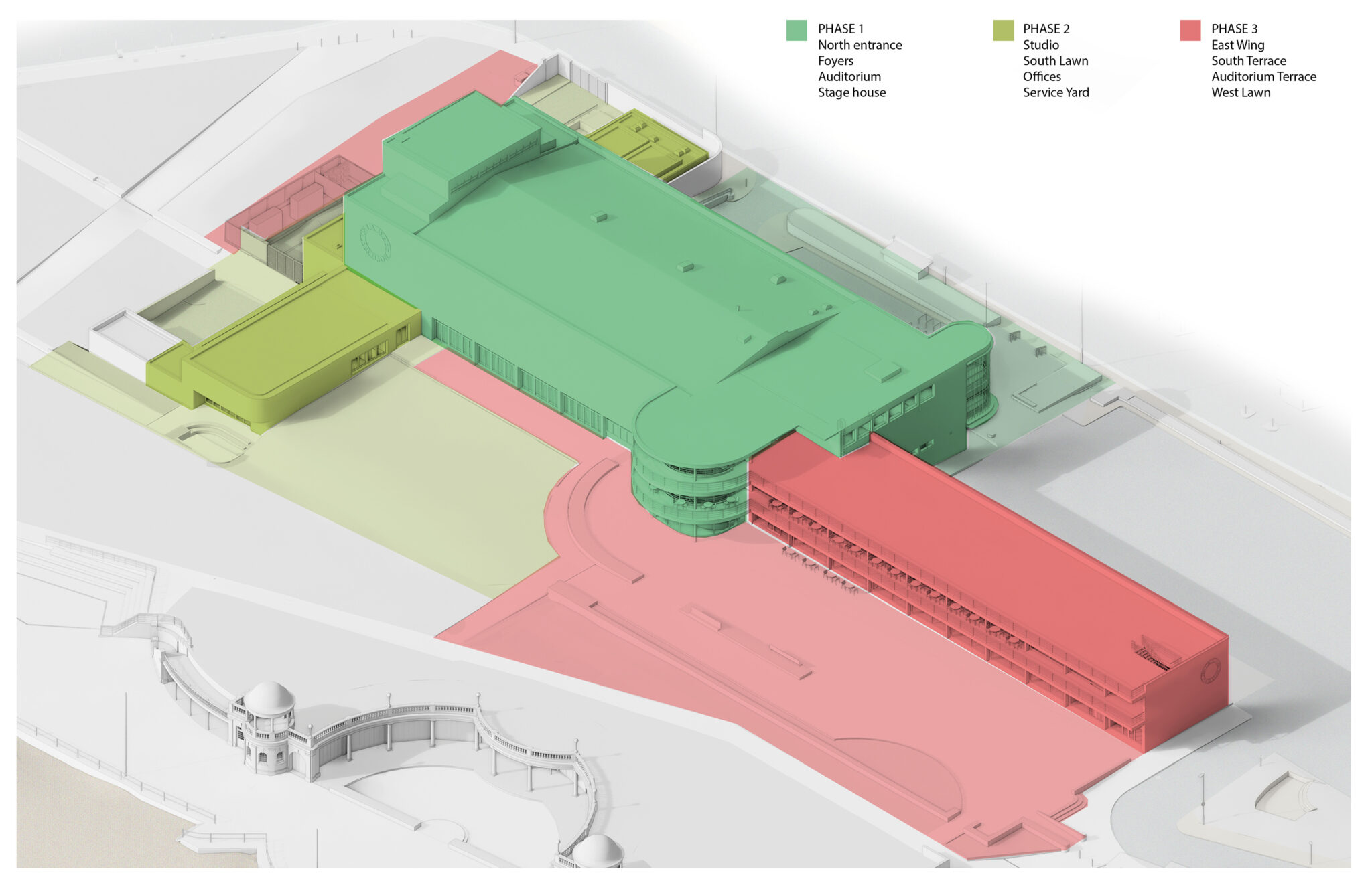 Haworth Tompkins reveals plans to revamp iconic De La Warr Pavilion
