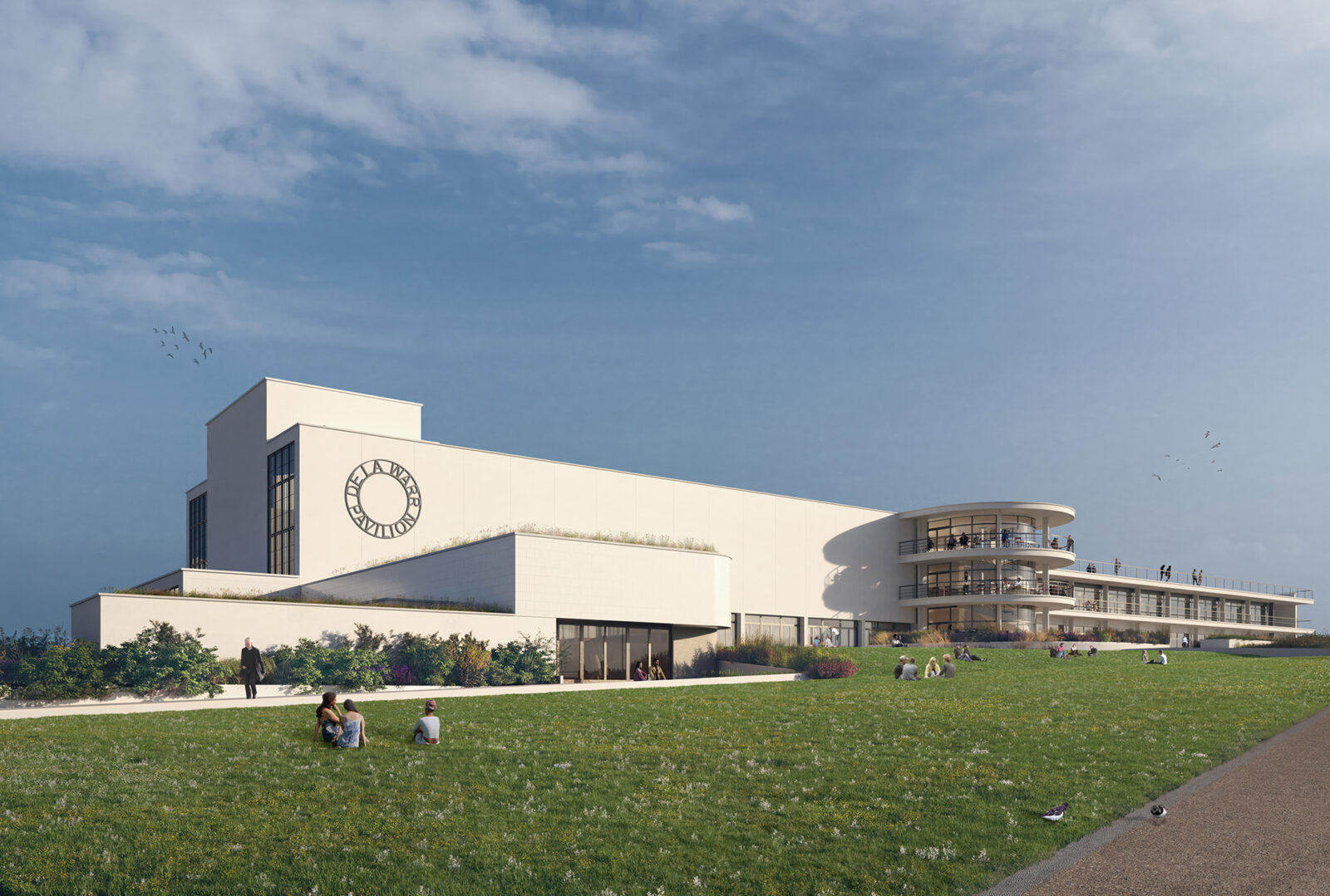 Haworth Tompkins reveals plans to revamp iconic De La Warr Pavilion