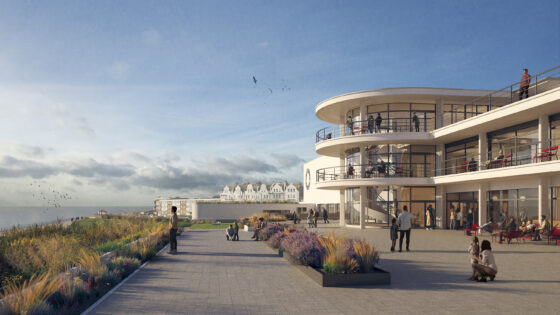 Haworth Tompkins wins approval to revamp iconic De La Warr Pavilion