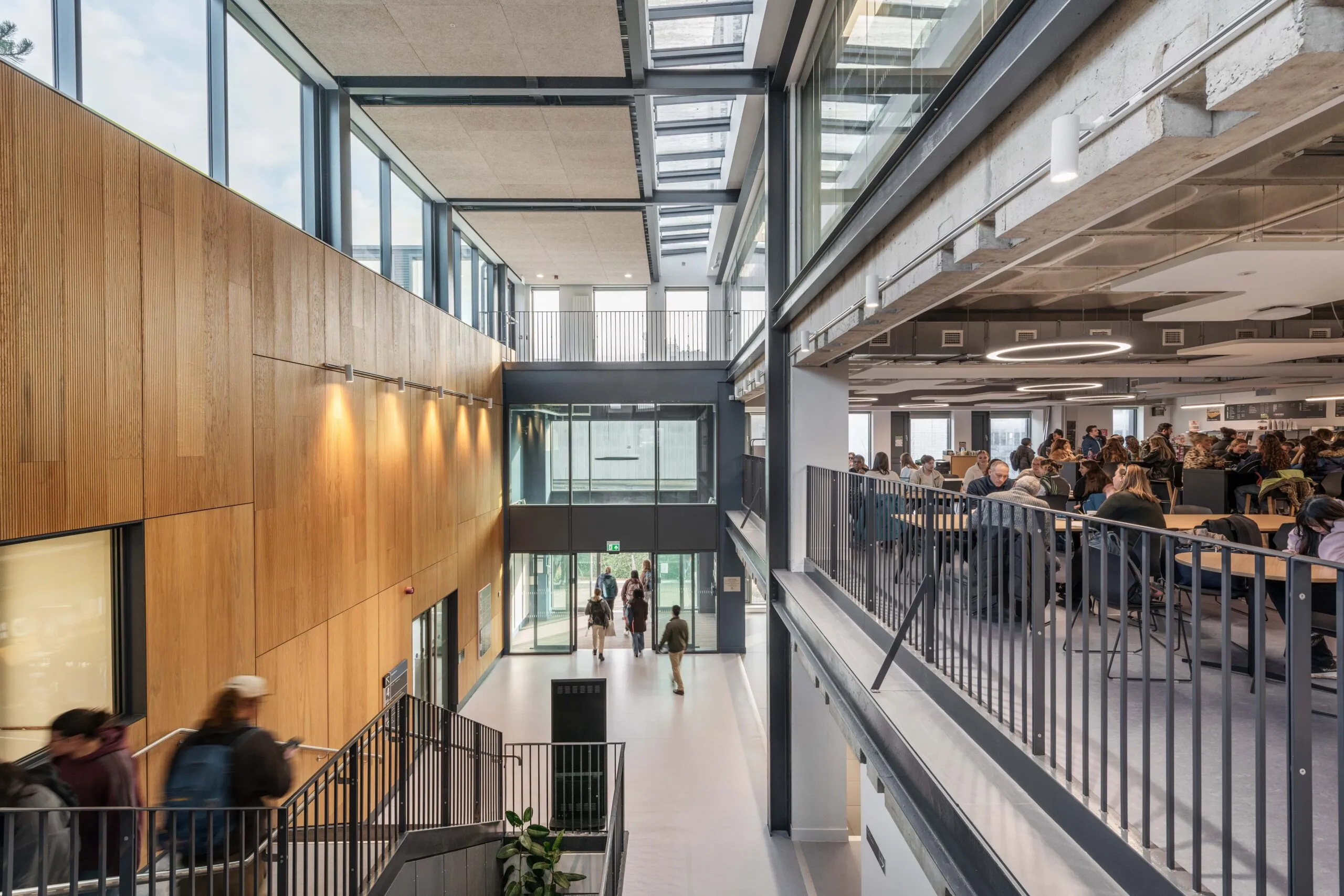 FCBS reconfigures 1970s Plymouth University Babbage Building