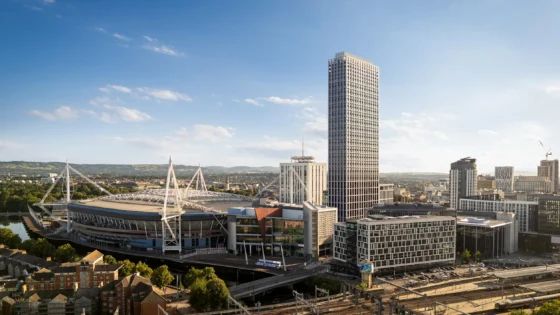 5Plus replaces Scott Brownrigg on Wales’s tallest building