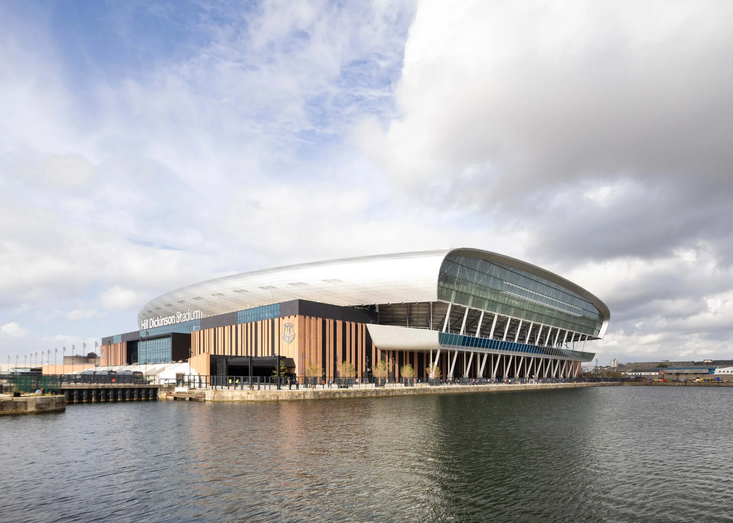 BDP Pattern’s Everton FC stadium opens at Bramley-Moore Dock