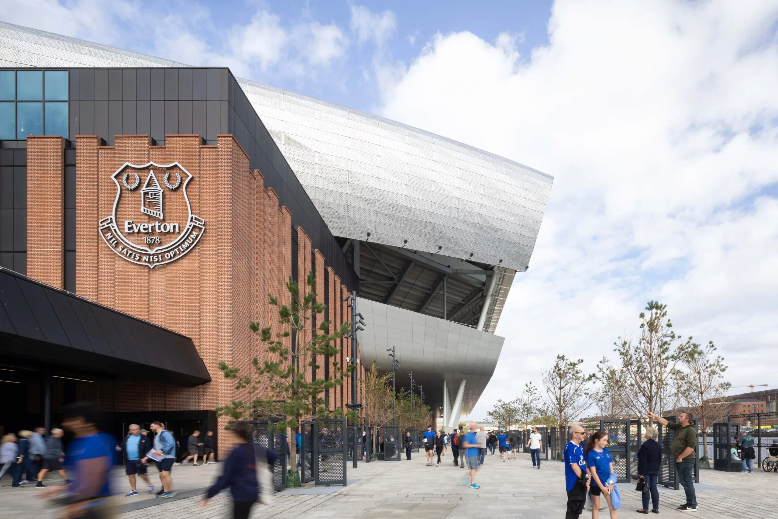 BDP Pattern’s Everton FC stadium opens at Bramley-Moore Dock