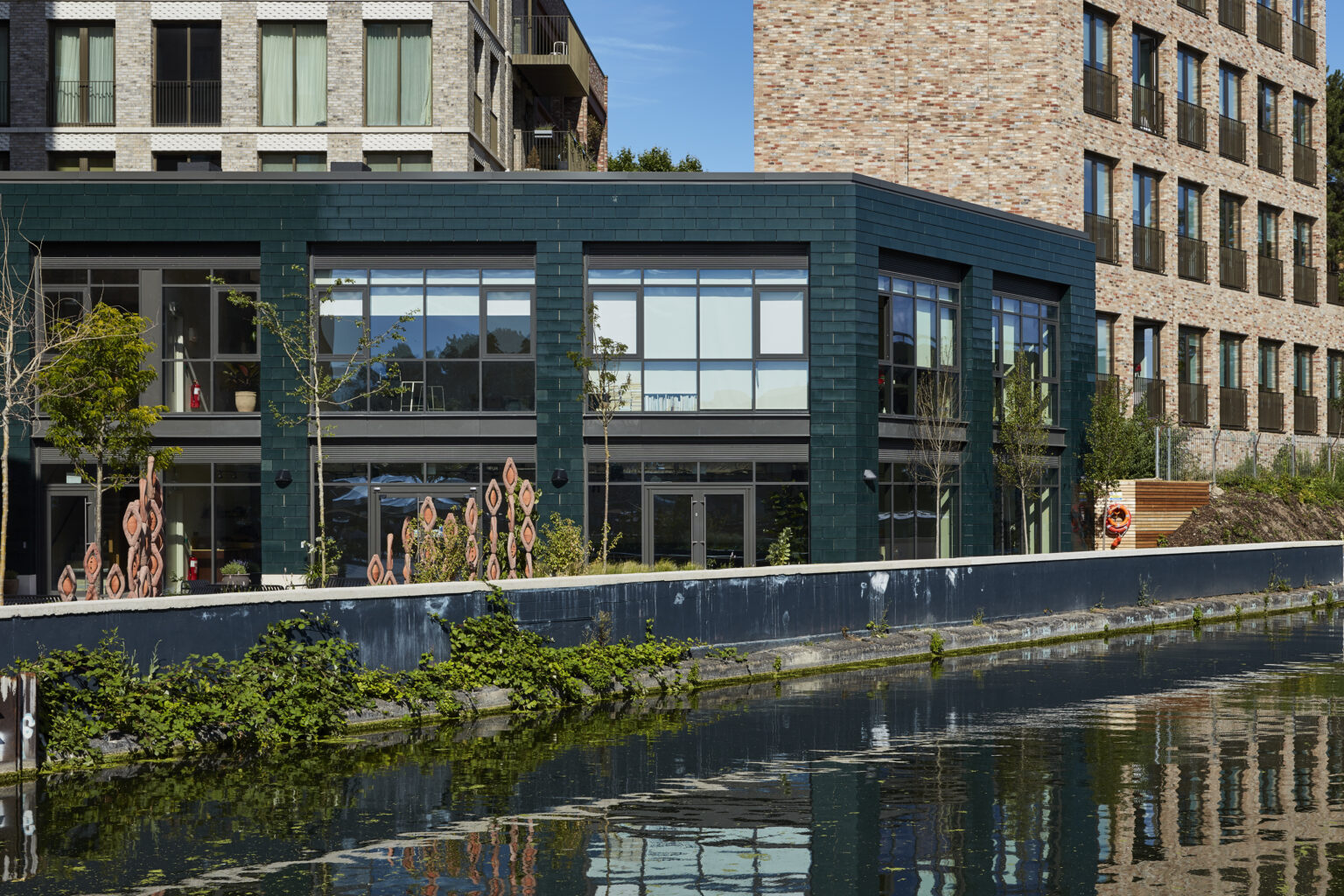AHMM and TiggColl complete boutique canal-side development for west London