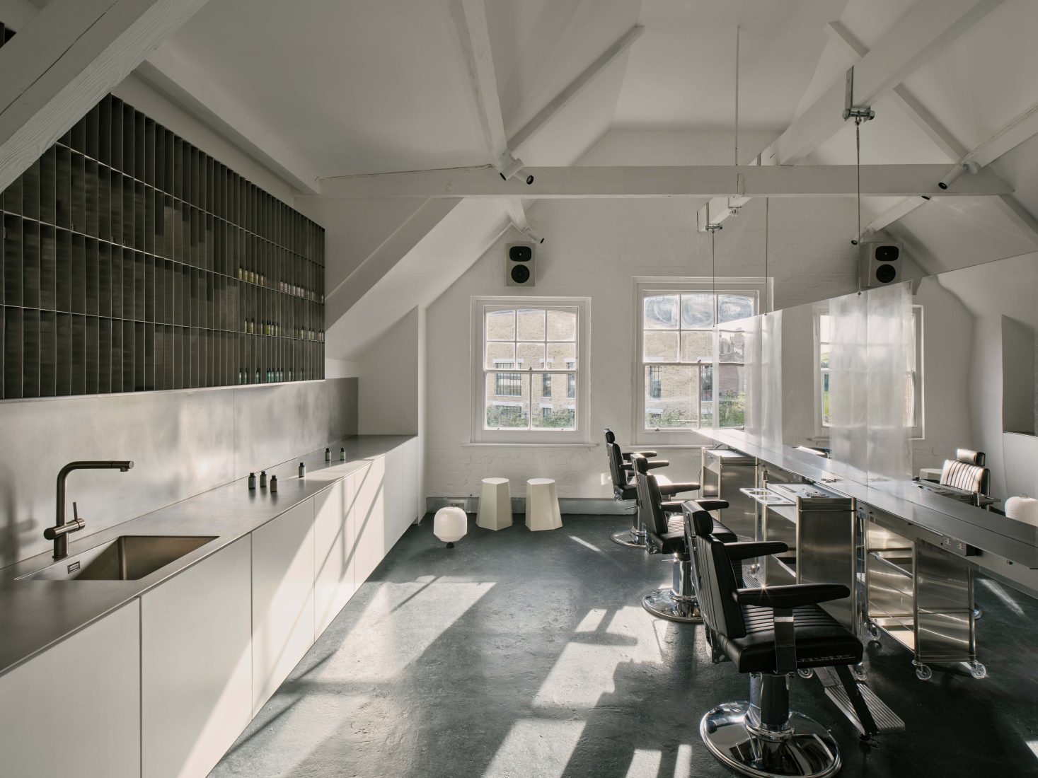 Unknown Works completes ‘sonic’ fit-out of Borough Market hair salon