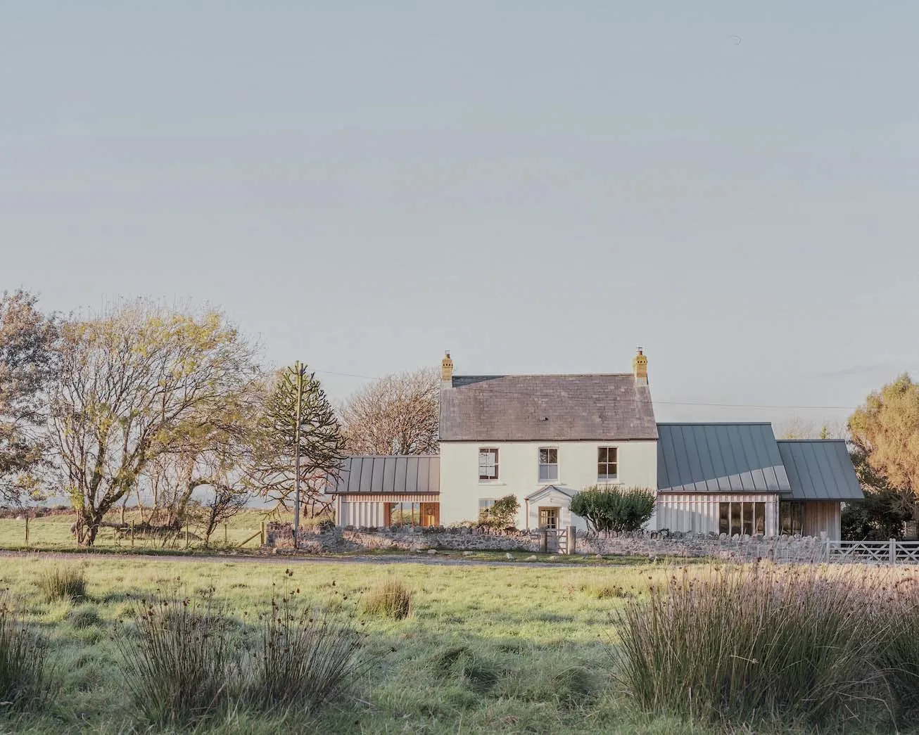 Rural Office extends farmhouse on the Gower Peninsula
