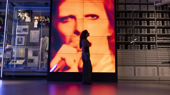 Rock ’n’ Roll Archivicide: David Bowie Centre by IDK