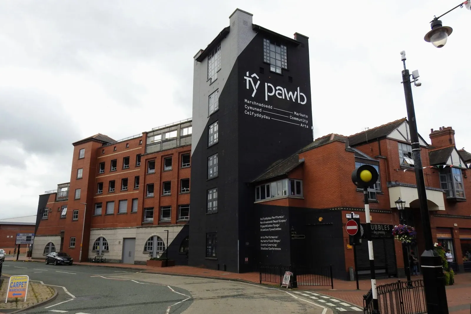 Wrexham Council seeks design team for revamp of Tŷ Pawb cultural hub