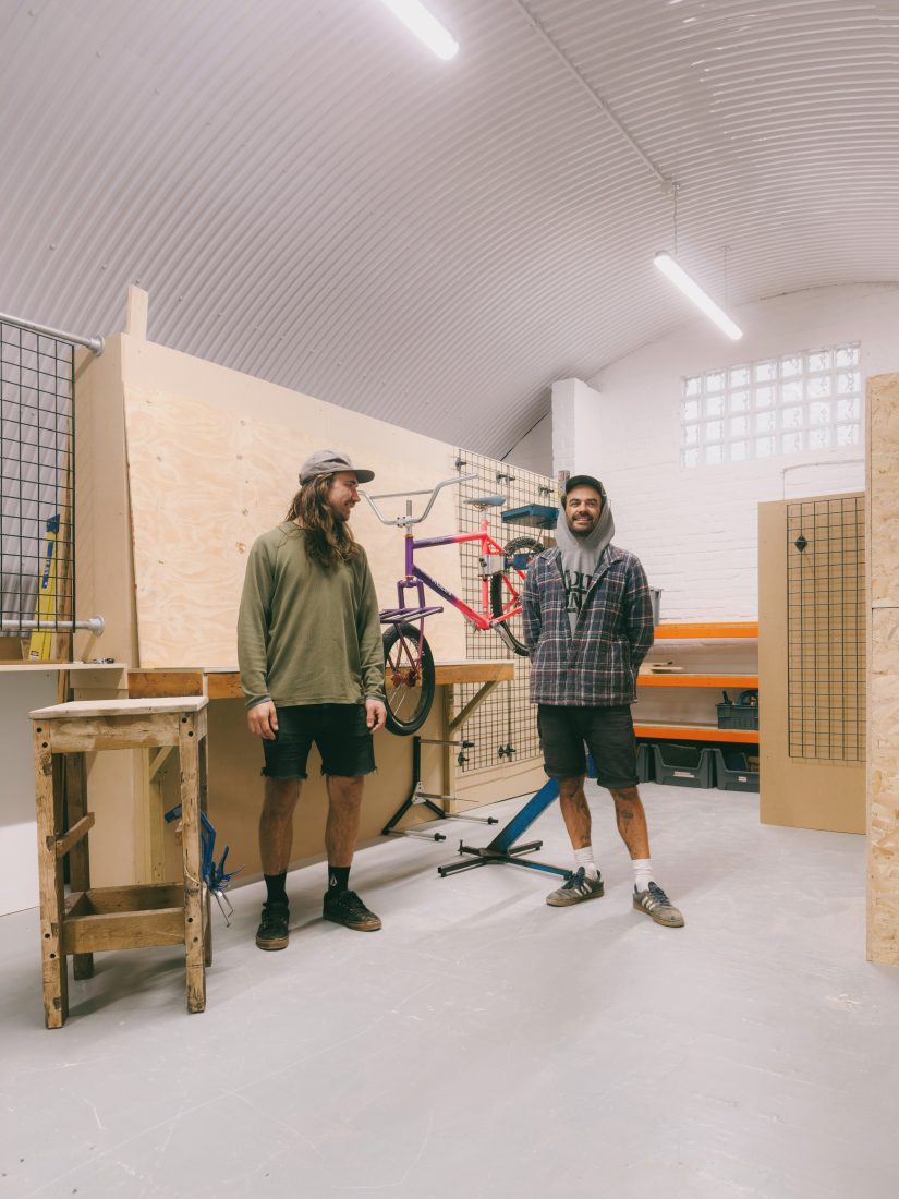 Andy Matthews Studio reveals designs for self-build railway arch bike shop