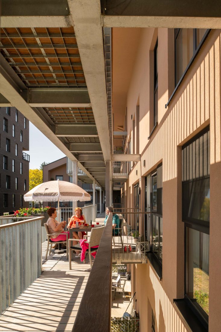 Studio Woodroffe Papa completes 192-unit social housing scheme in Belgium