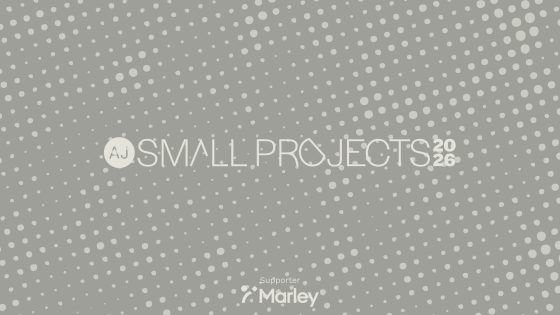 AJ Small Projects 2026 is now open for entries