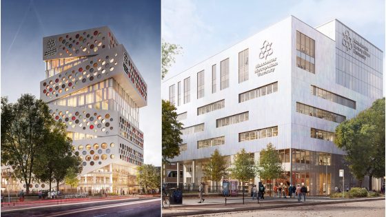 Hawkins\Brown reveals plans for scaled-back Manchester Met library