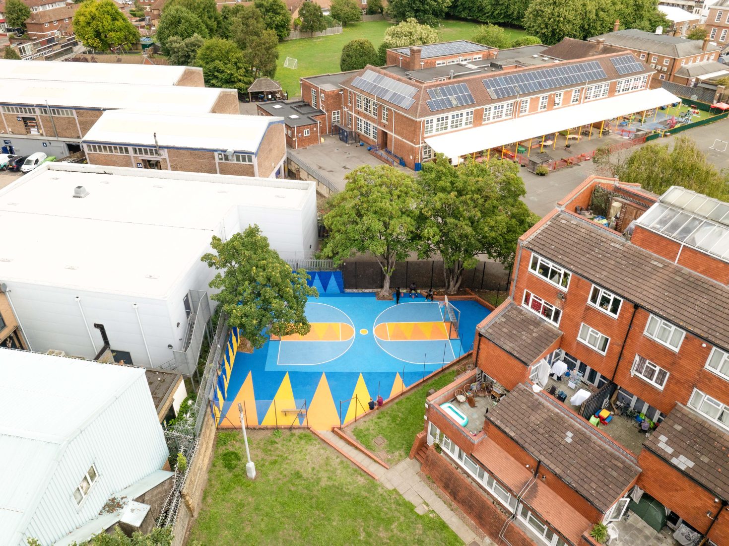 POoR Collective revitalises Mitcham sports pitch