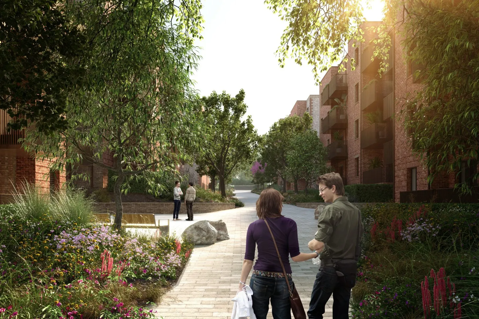 Springfield Village seating, London