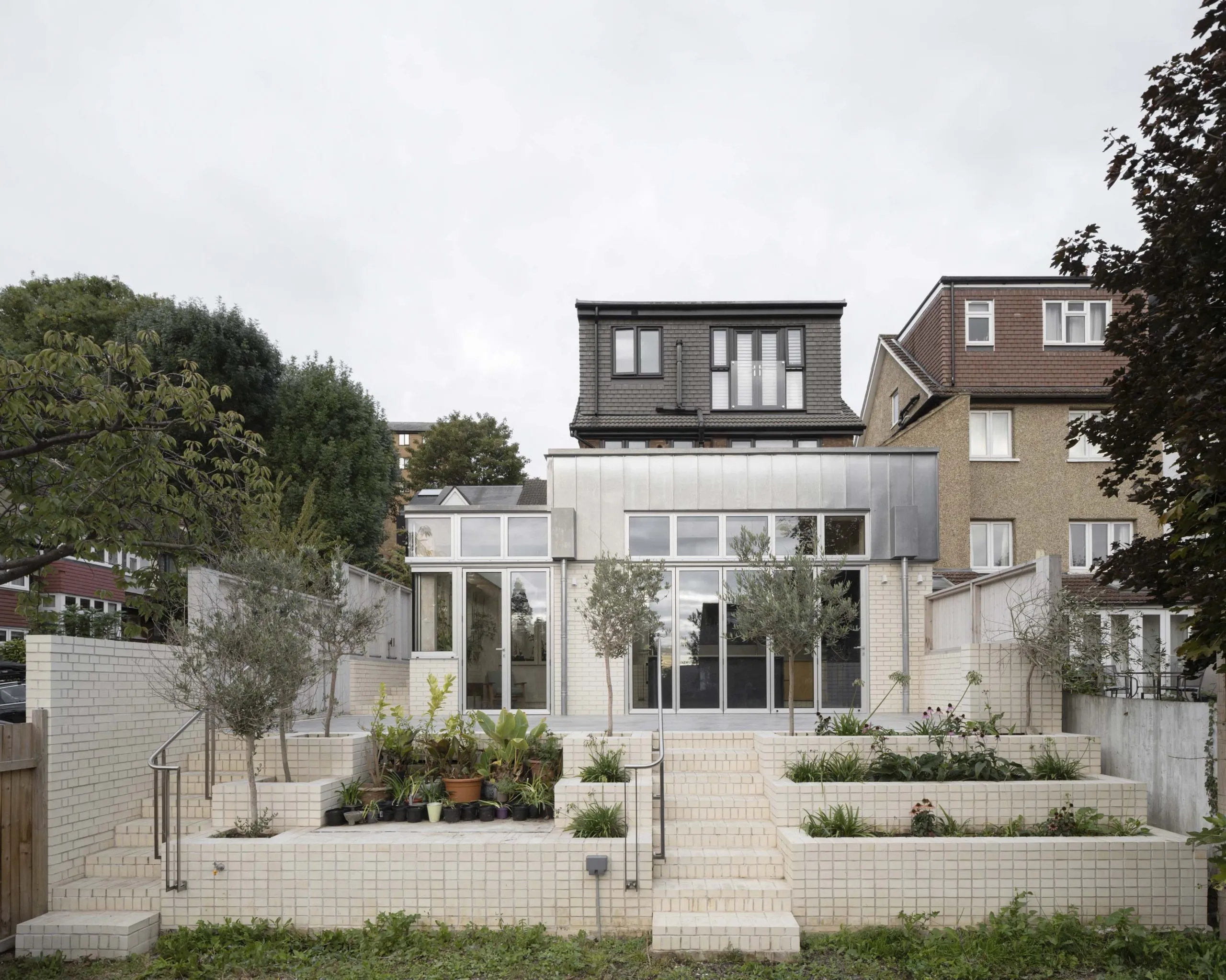 James Alder Architects designs split-level extension in Crystal Palace