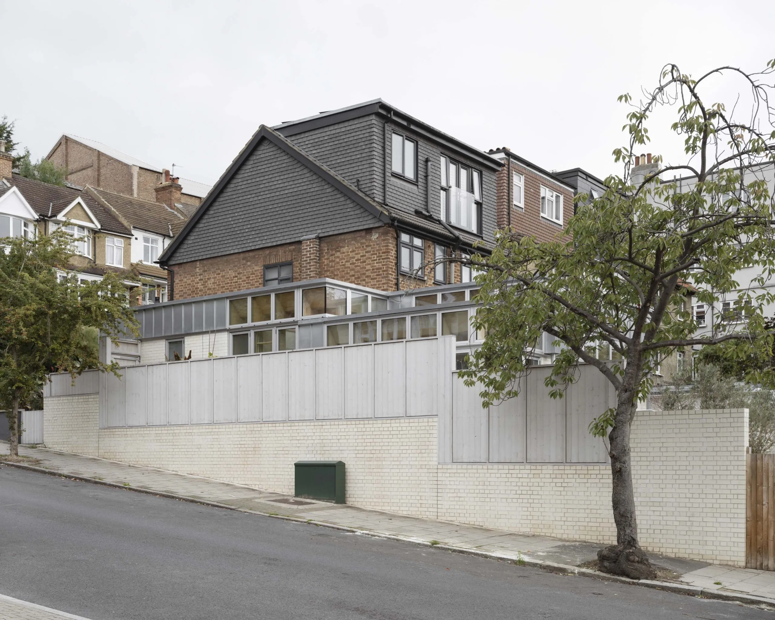James Alder Architects designs split-level extension in Crystal Palace