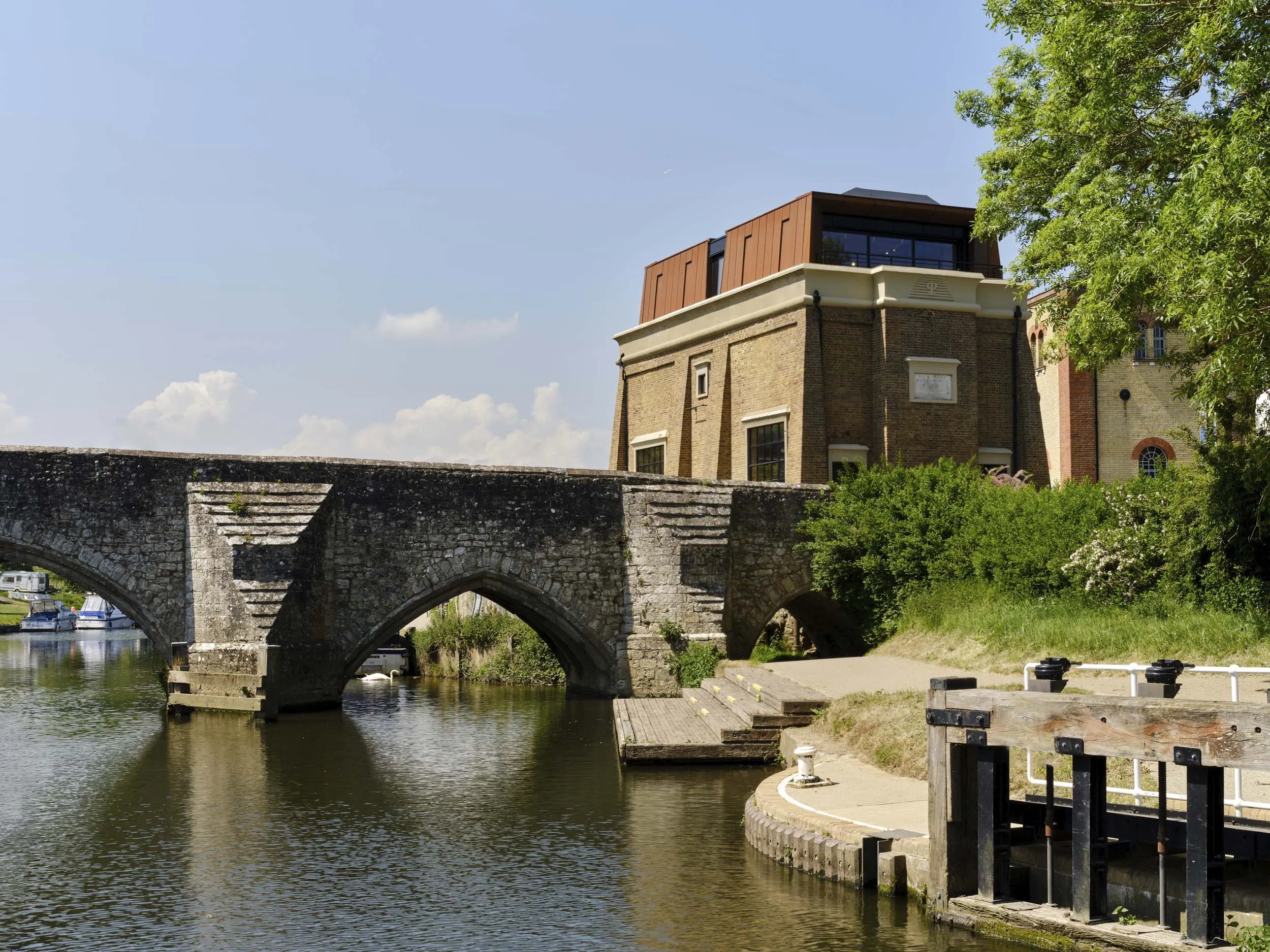 Felix Lewis Architects reworks Egyptian Revival boiler house as company HQ